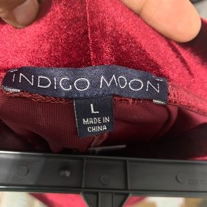 indigo moon | Pants & Jumpsuits | Nwt Indigo Moon Stretch Velvet Pants ...